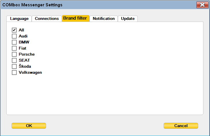 Step 3: Messenger shows notifications on order arrival (optional) | COMbox with ETKA/PET2 ...