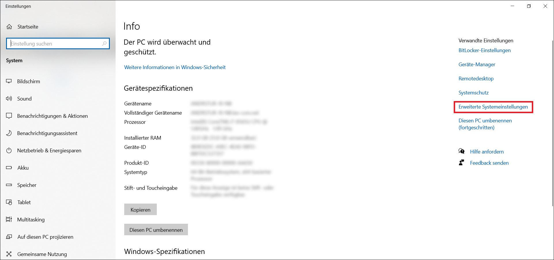 Step 2: COMbox-Einstellungen können geöffnet werden | COMbox mit ETKA ...